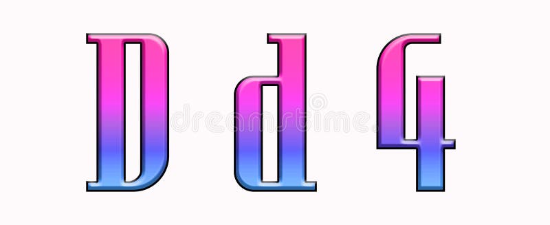 Senator Font Fonts Gradient Sans Serif Alphabet Letters Calligraphy ...