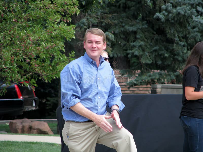 Senator Michael Bennet editorial photography. Image of states - 31442207