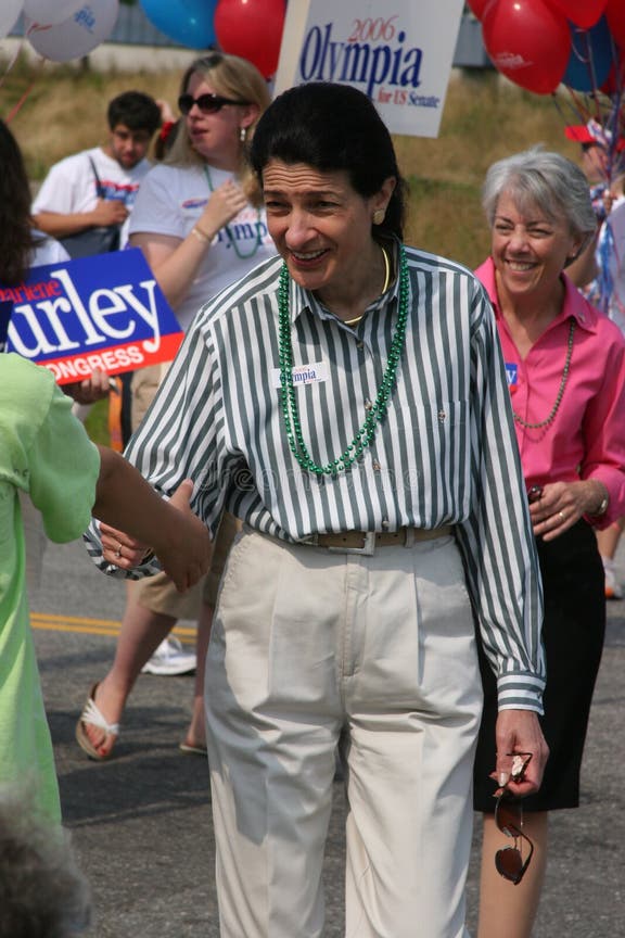 Senator Olympia Snowe editorial photo. Image of maine - 5085336