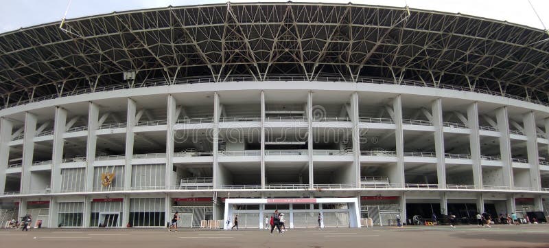 Senayan stadium jakarta editorial stock photo. Image of jakarta - 277069538