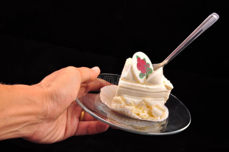 Send Cake stock image. Image of plate, close, meringue - 40629597