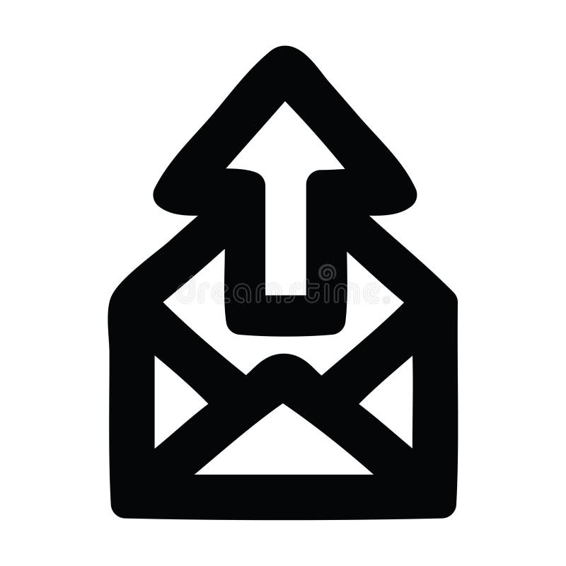 Send email icon stock vector. Illustration of mail, graphic - 149228881