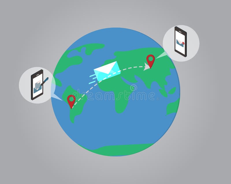 Communication Sender Receiver Stock Illustrations – 203 Communication ...