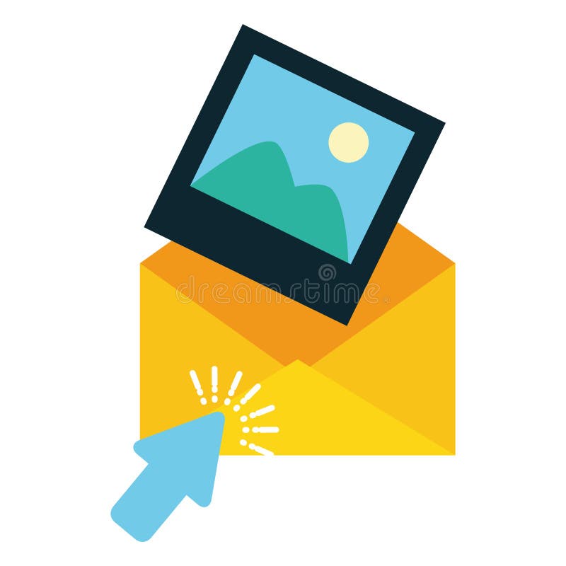 Send email related stock illustration. Illustration of design - 151646375