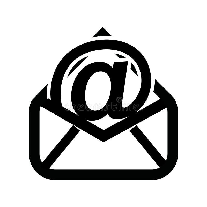 Send Email Setup Isolated Icon Design Stock Illustration - Illustration ...