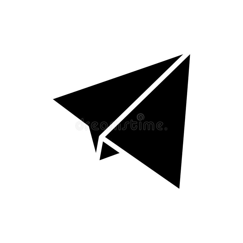 Send Icon, Message Send Icon Vector Illustration Stock Vector ...