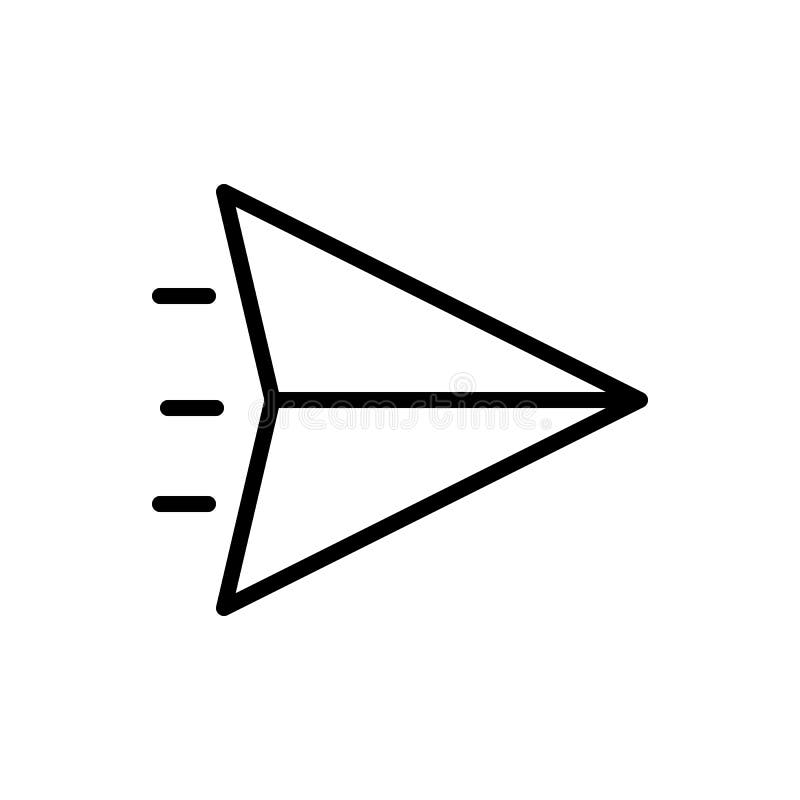 Send Icon, Message Send Icon Vector Illustration Stock Vector ...