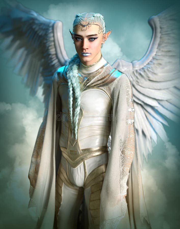 Send Me an Angel, 3d Computer Graphics Stock Illustration ...