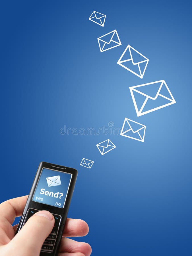 Send message? stock photo. Image of contact, converse - 8268748