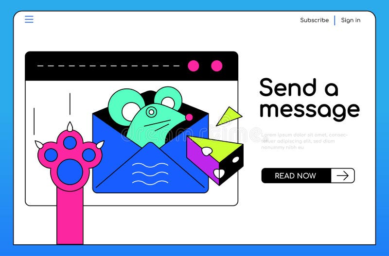 Mouse Reaching Stock Illustrations – 37 Mouse Reaching Stock ...