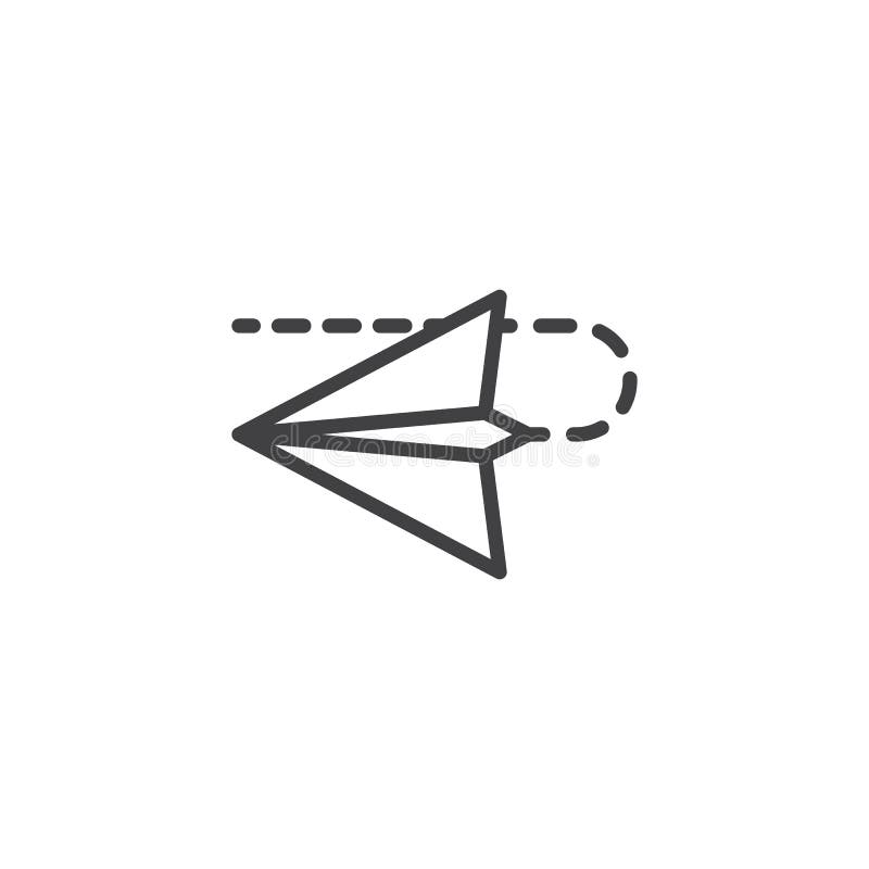 Send message outline icon stock vector. Illustration of pixel - 134425752