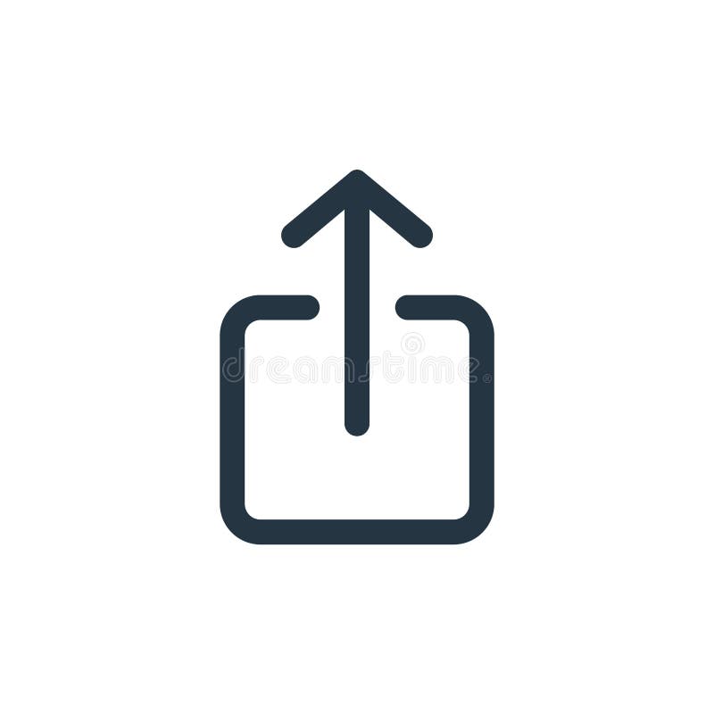 Send Vector Icon Sign Symbol Stock Vector - Illustration of creative ...