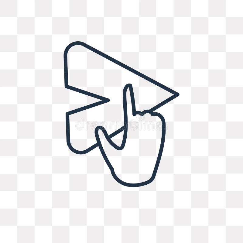 Send Linear Icon. Modern Outline Send Logo Concept on White Back Stock ...