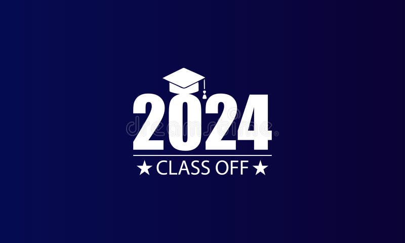 Sending Congratulation To the Class of 2024 through Illustration Text ...