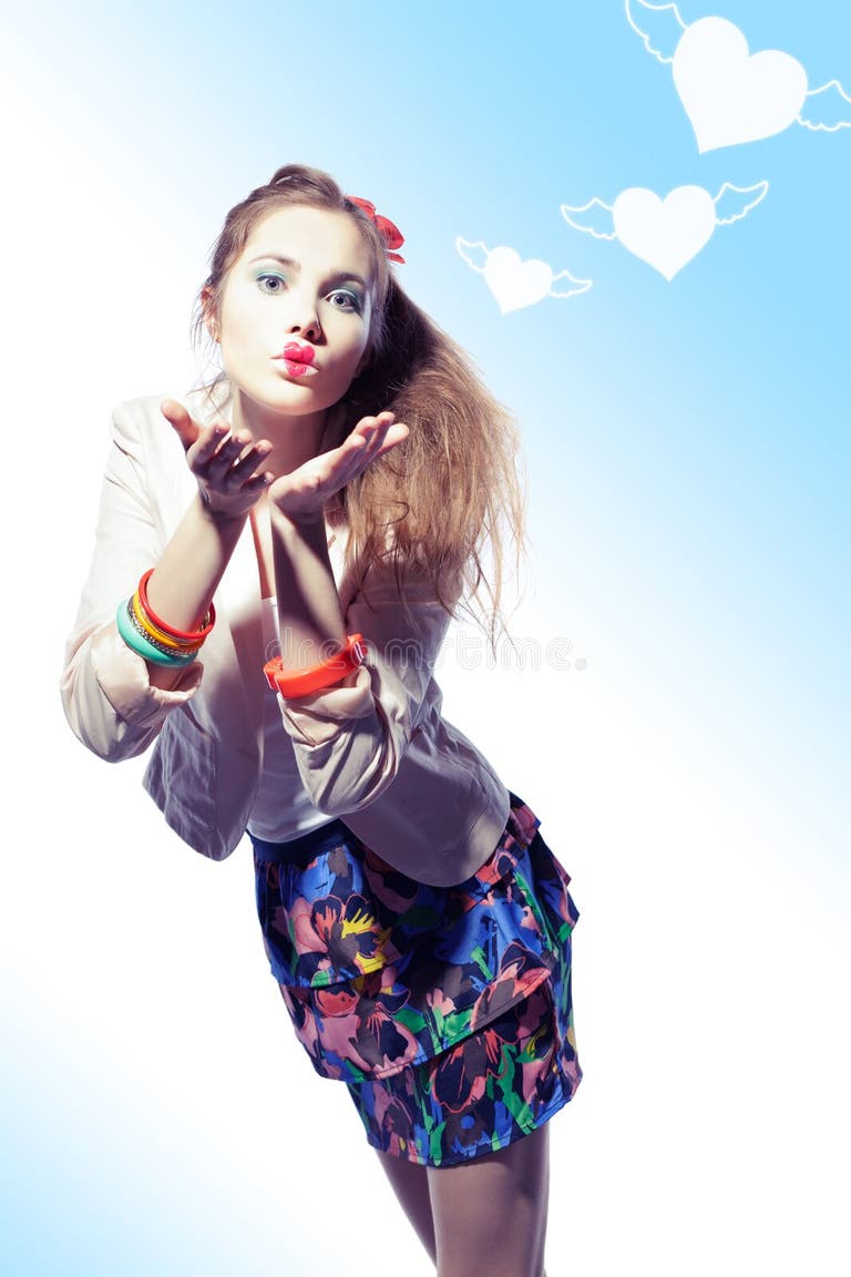 12,661 Flying Kiss Stock Photos - Free & Royalty-Free Stock Photos from ...