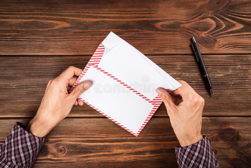 Sending a letter stock photo. Image of empty, male, post - 87454438