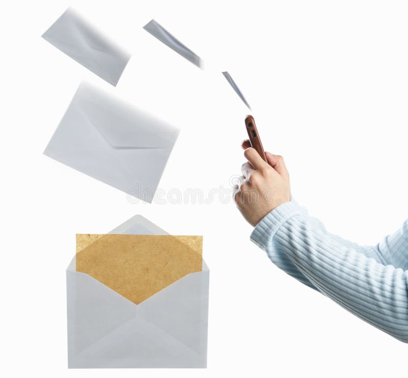 Sending message stock photo. Image of letter, phone, texting - 14679232 Sending message stock photo. Image of letter, phone, texting - 14679232