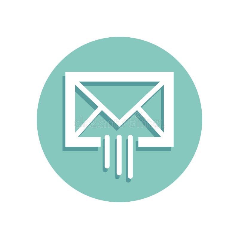 Sending Message. Vector Illustration Decorative Design Stock Vector ...