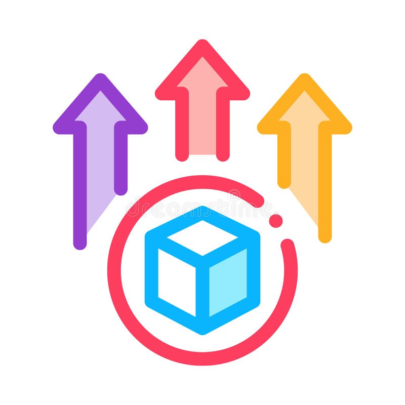 Sending Parcel Icon Vector Outline Illustration Stock Vector ...