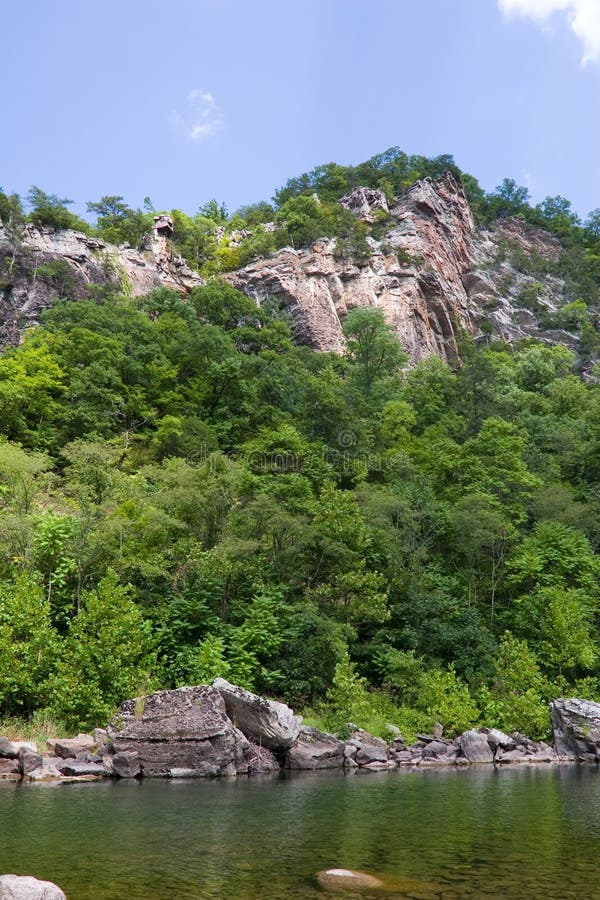 Mountain Ridge in Seneca WV Stock Image - Image of eroding, greeting ...