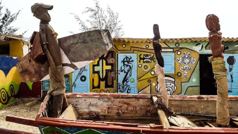 Senegal arts and crafts editorial photography. Image of arts - 112113967