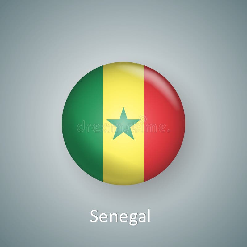 Senegal Flag Circle Stock Illustrations – 912 Senegal Flag Circle Stock ...