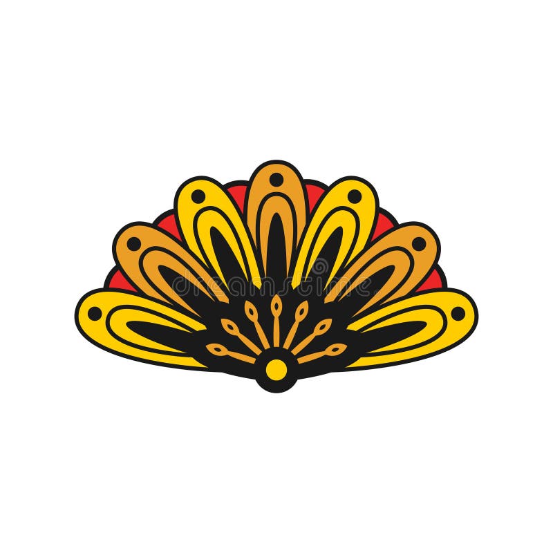 Senegal Pattern Frame Vector Design Stock Vector - Illustration of ...