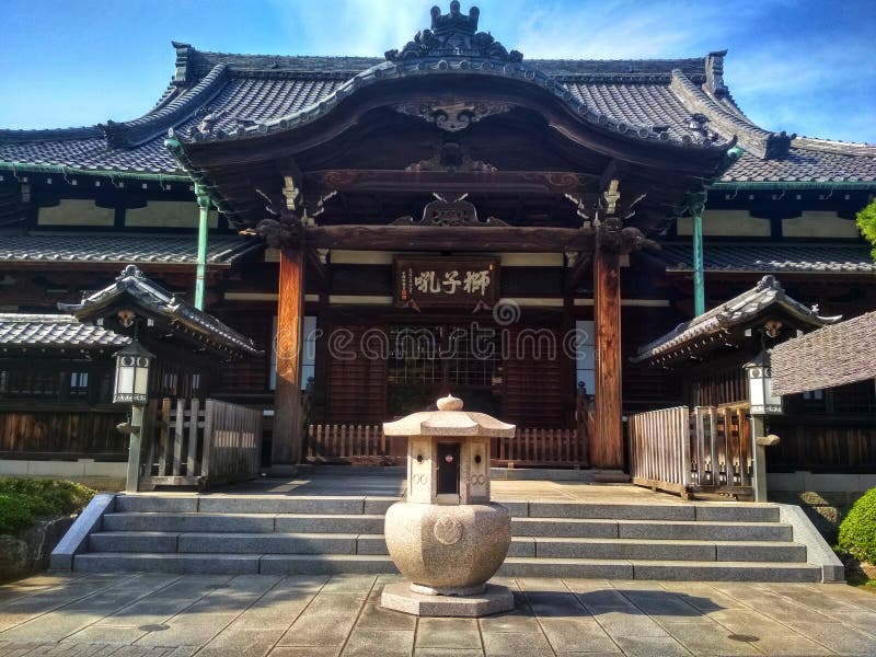 Sengakuji Temple in Tokyo stock image. Image of travel - 205862197
