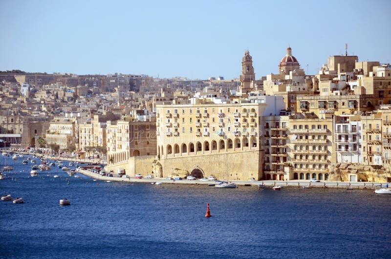 Senglea stock image. Image of senglea, fortified, historical - 74672995