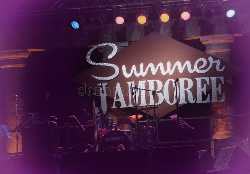 Summer Jamboree on the Lake International Festival in Lugano Editorial ...