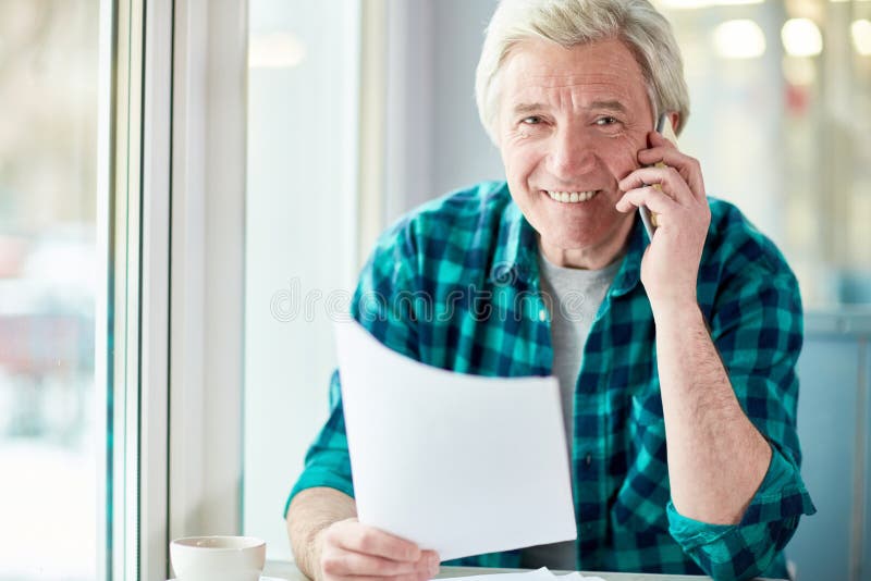 Senior agent stock photo. Image of adult, financier - 115522924