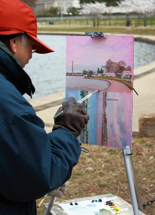 Senior Artist editorial stock photo. Image of painter - 20692033