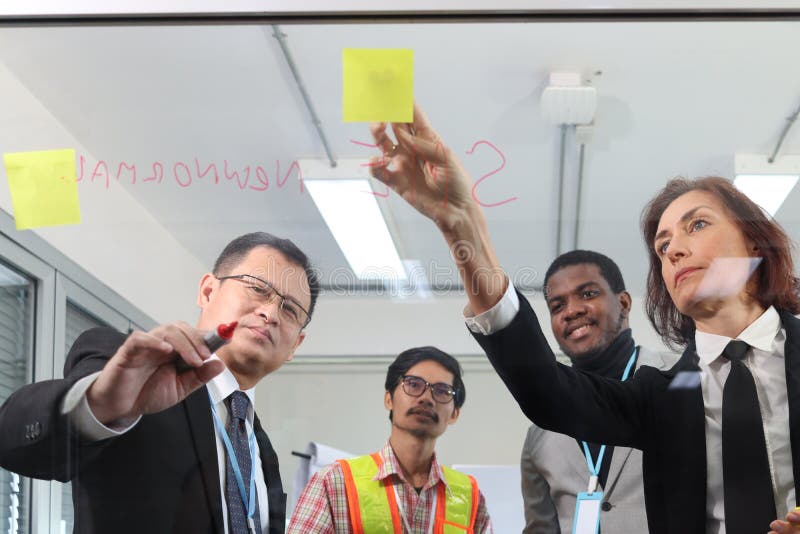 Brainstorming Critical Risks in a Risk Management Matrix Stock Image ... Brainstorming Critical Risks in a Risk Management Matrix Stock Image ...