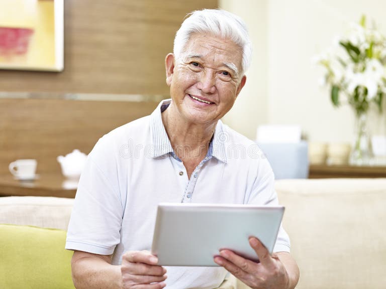 2,550 Old Man Asian Computer Stock Photos - Free & Royalty-Free Stock ...