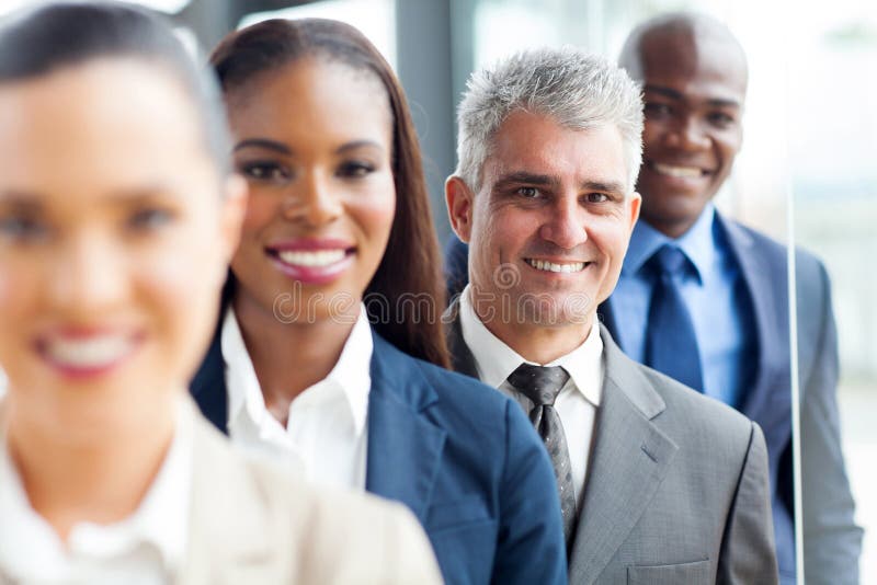Senior Businessman Colleagues Stock Photo - Image of career, group ...