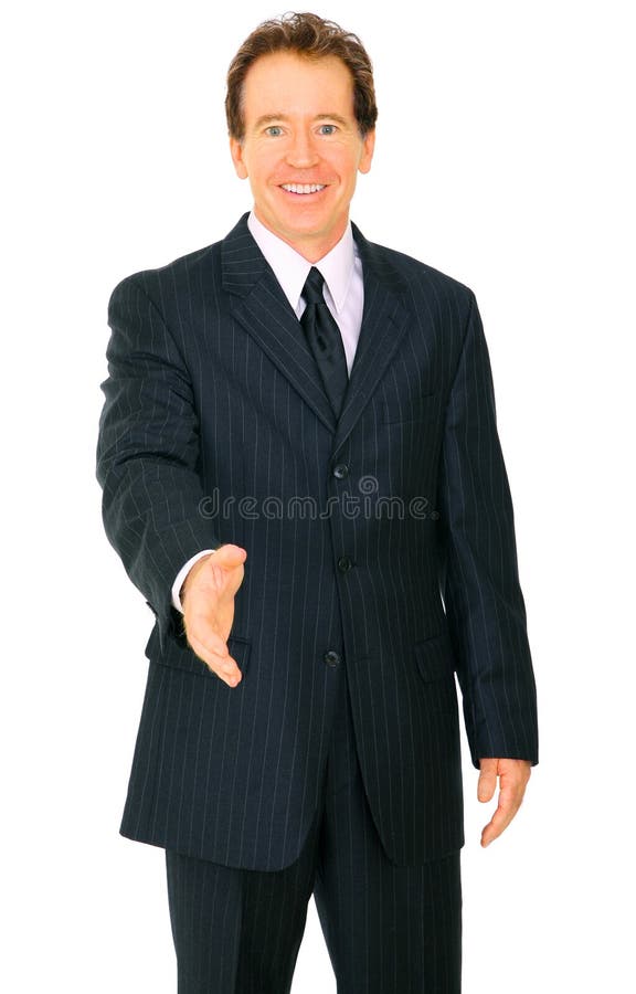 Businessman Giving Presentation Stock Photo - Image of agent ...