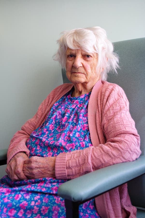 Senior citizen with gift stock photo. Image of gray, birthday - 1471282