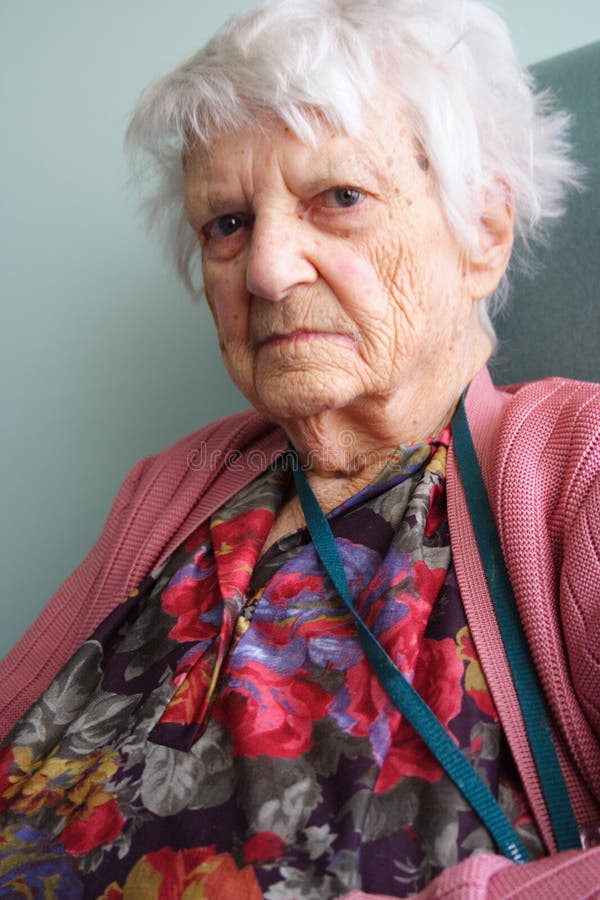 Senior citizen with gift stock photo. Image of gray, birthday - 1471282