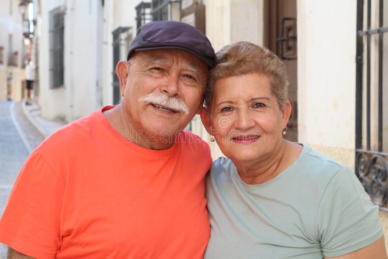 Senior Citizens Falling in Love Stock Image - Image of minority ...