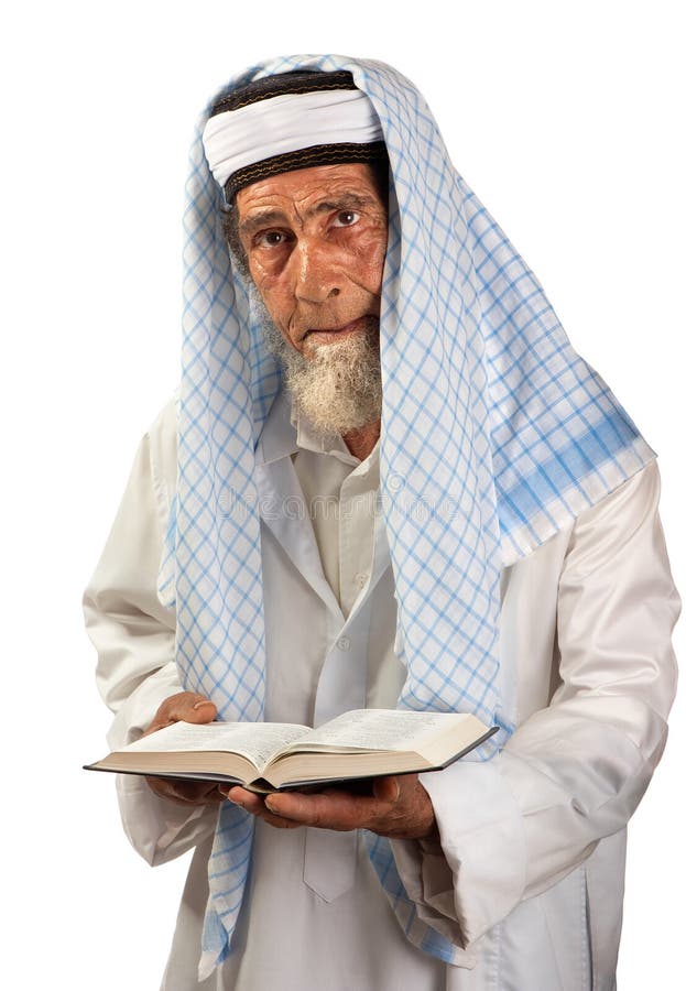 Senior cleric stock image. Image of cleric, male, arab - 31087353