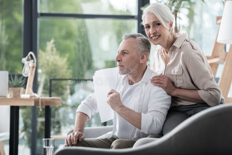 Senior Colleagues at Modern Office Stock Photo - Image of coworkers ...