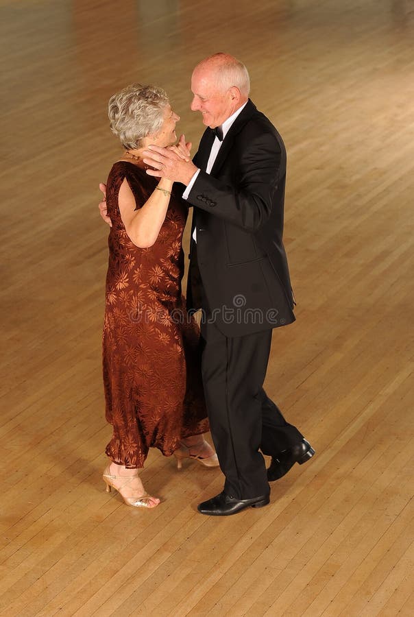 Mature Couple at Formal Dance Stock Photo - Image of formal, dancing ...