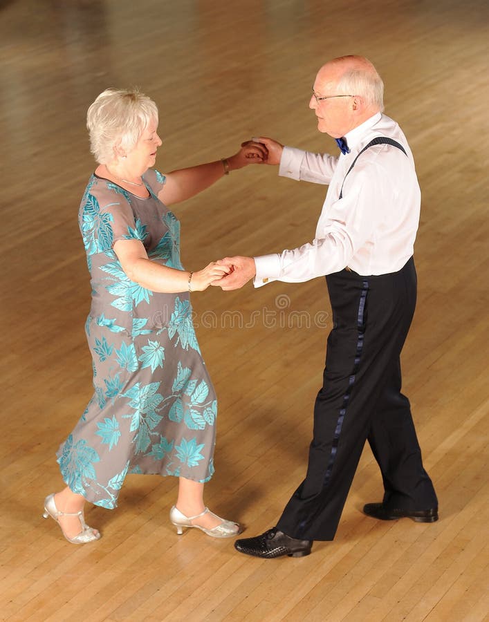 Senior Couple Ballroom Dancing Stock Photo - Image of active, senior ...