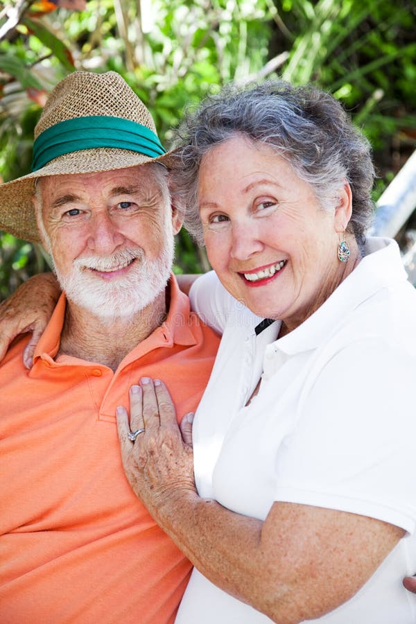 Senior Love Connection stock photo. Image of female, hair - 5296944
