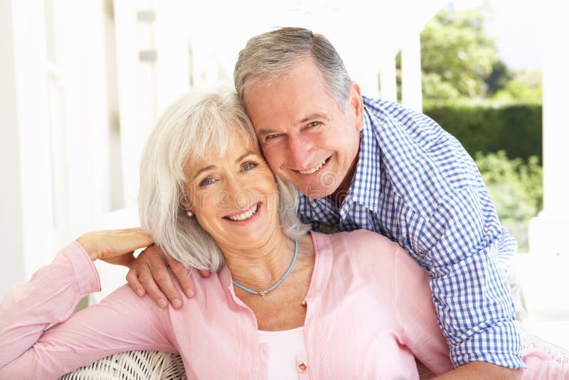 Beautiful Mature Couple stock photo. Image of christian - 1859926