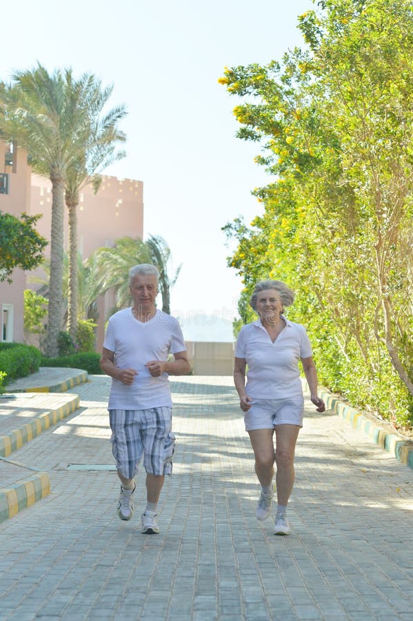 Couple Run Tropic Hotel Resort Stock Photos - Free & Royalty-Free Stock ...