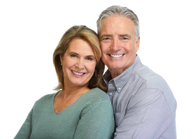 Senior couple smiling. stock image. Image of elderly - 82017189