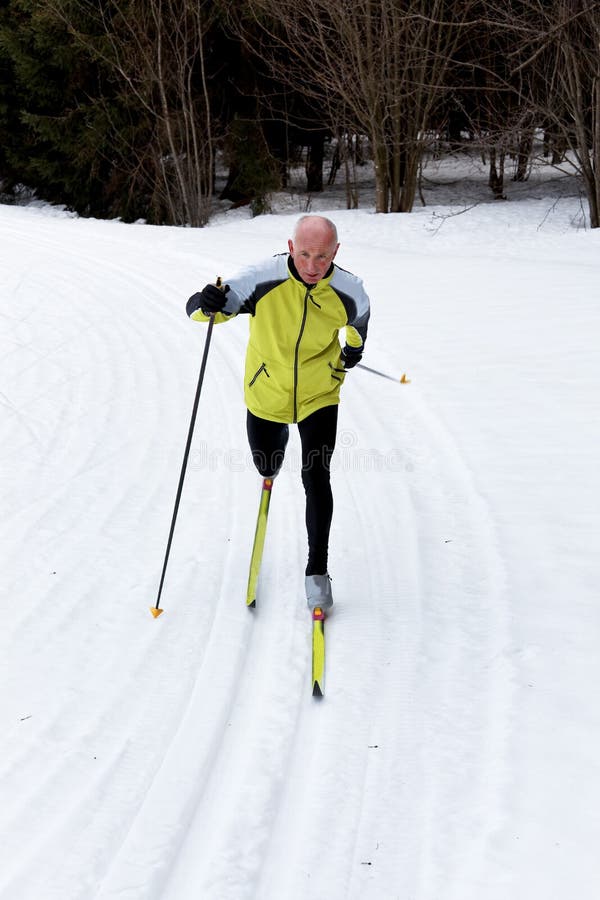 Senior Cross-country stock image. Image of endurance - 14768633