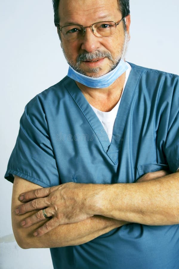 Senior doctor or surgeon stock photo. Image of adult, healthy - 4131476