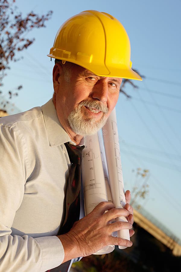 Senior engineer stock photo. Image of active, builder - 8486450